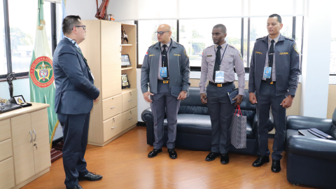 Recibimos delegación de la Policía de República Dominicana para intercambio de conocimientos en ...